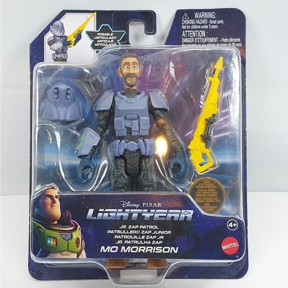 Mattel | Toys | Disney Pixar Lightyear Action Figure Mo Morrison | Poshmark